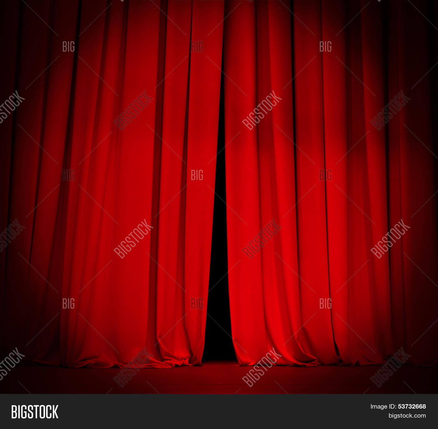 Theater Stage Red Image & Photo (Free Trial) | Bigstock