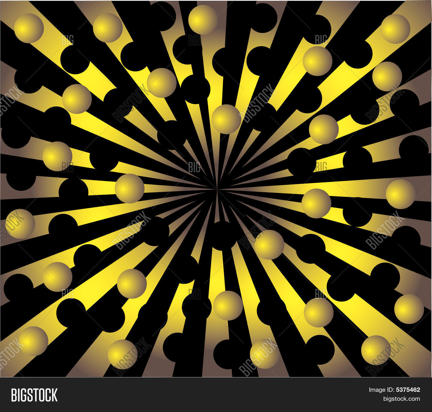 Gold Explosion Vector & Photo (Free Trial) | Bigstock