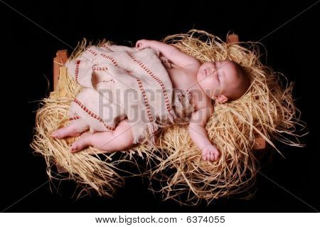 Jesus Sleeping Manger Image & Photo (Free Trial) | Bigstock