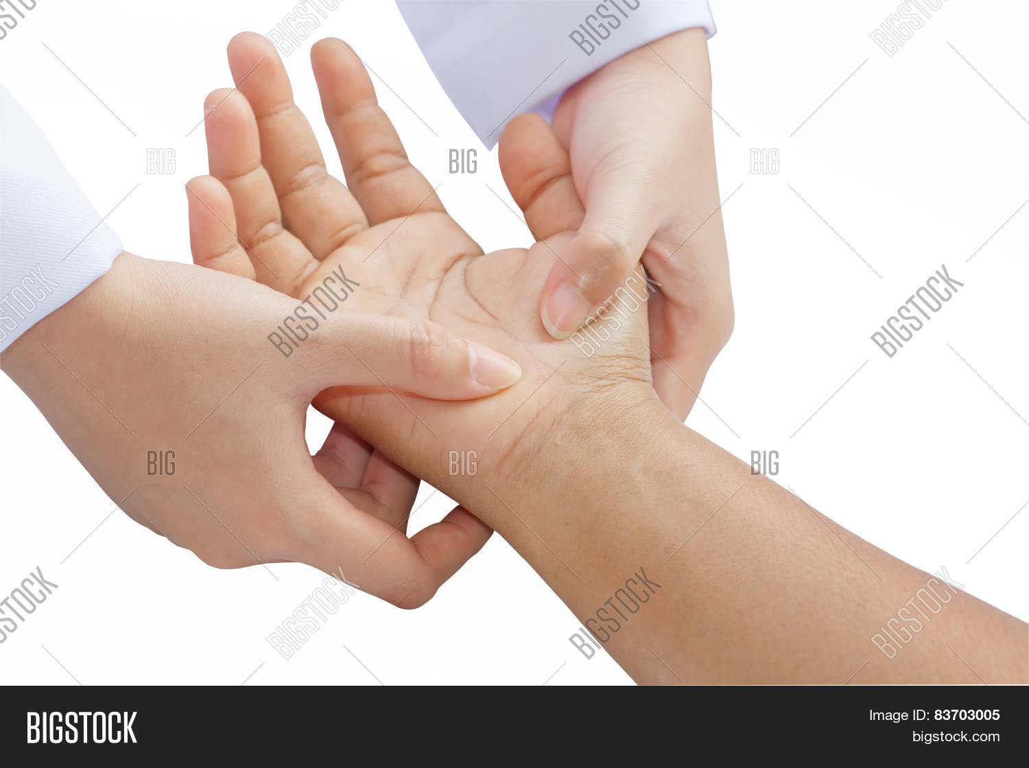 Digital Pressure Hands Image & Photo (Free Trial) | Bigstock