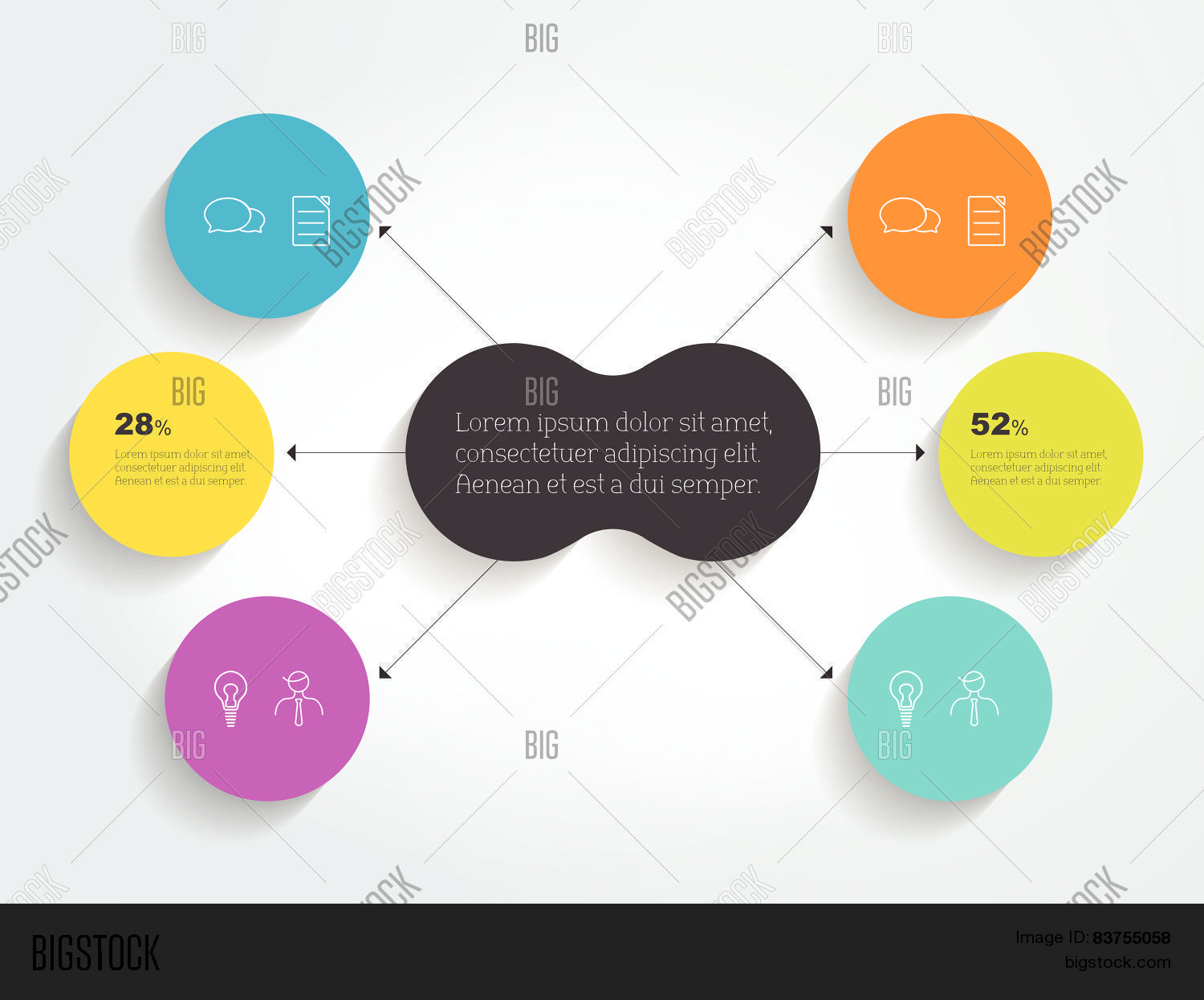 Flowchart Tab. Vector & Photo (Free Trial) | Bigstock