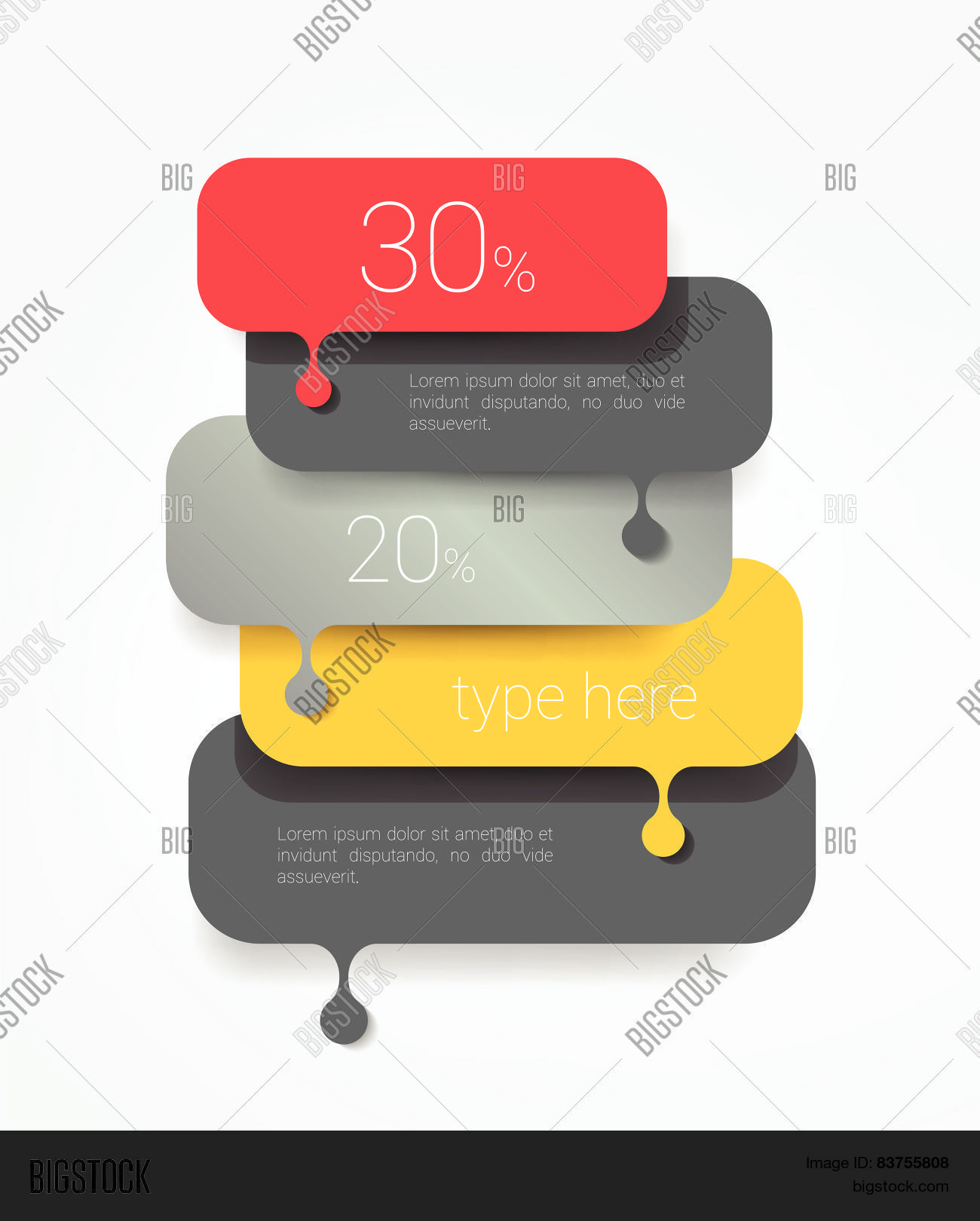 Speech Bubble Diagram Vector & Photo (Free Trial) | Bigstock