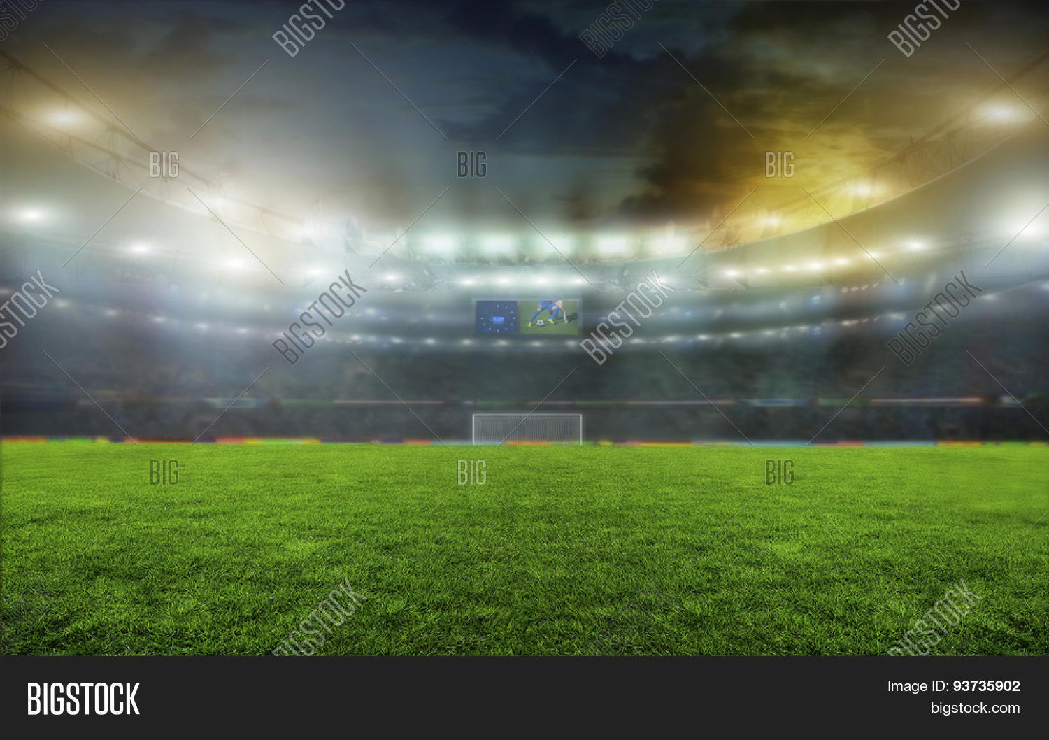 On Stadium. Abstract Image & Photo (Free Trial) | Bigstock