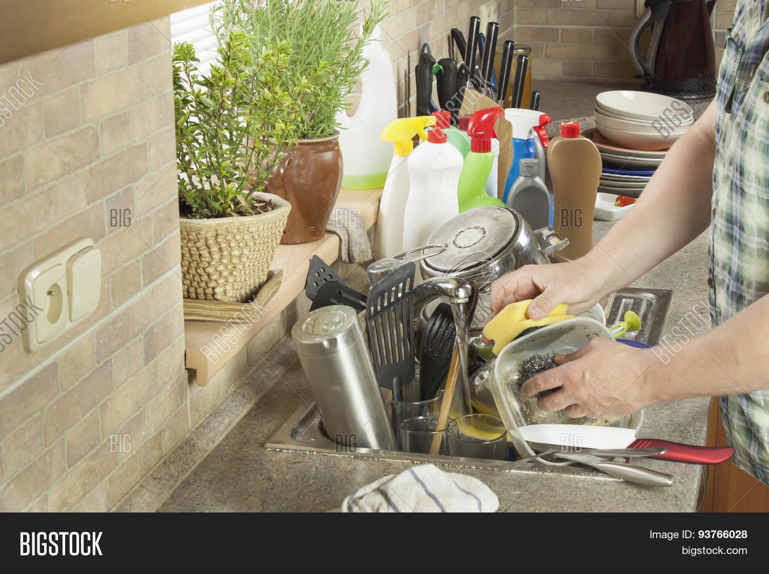 Man Washing Dirty Image & Photo (Free Trial) | Bigstock