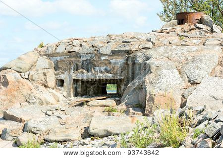 Stone Bunker Ruin Image & Photo (Free Trial) | Bigstock