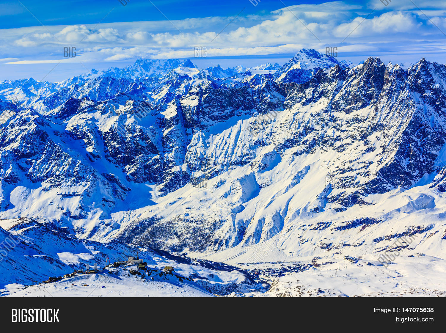 Plateau Rosa Cervinia Image & Photo (Free Trial) | Bigstock