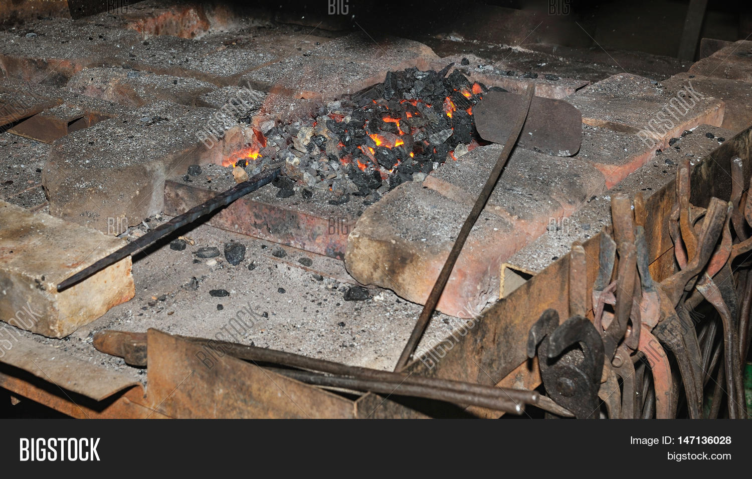Blacksmith Forged Iron Image & Photo (Free Trial) | Bigstock