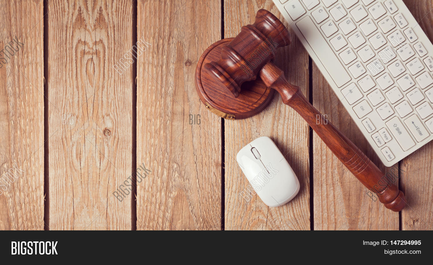 Law Gavel Keyboard On Image & Photo (Free Trial) | Bigstock