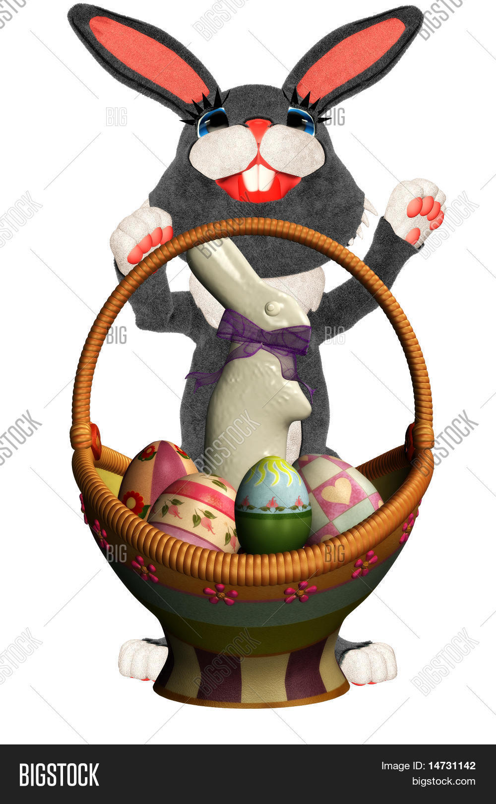 Easter Rabbit Image & Photo (Free Trial) | Bigstock