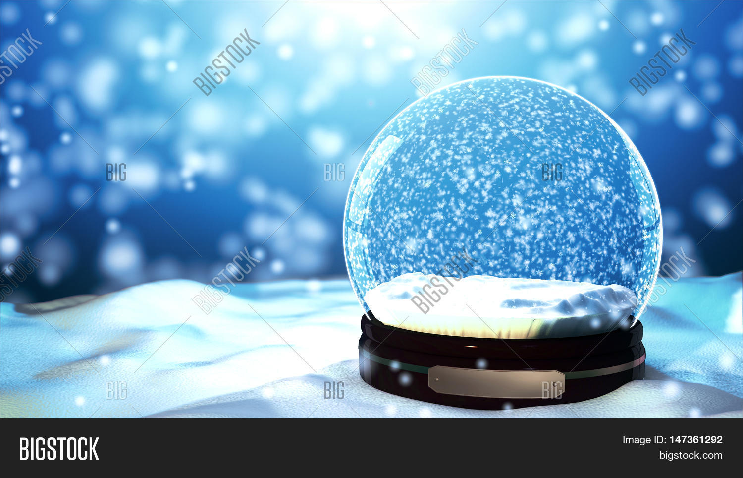 Christmas Snow Globe Image & Photo (Free Trial) | Bigstock
