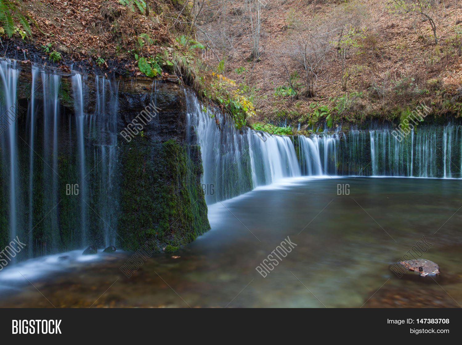 Shiraito Waterfall Image & Photo (Free Trial) | Bigstock