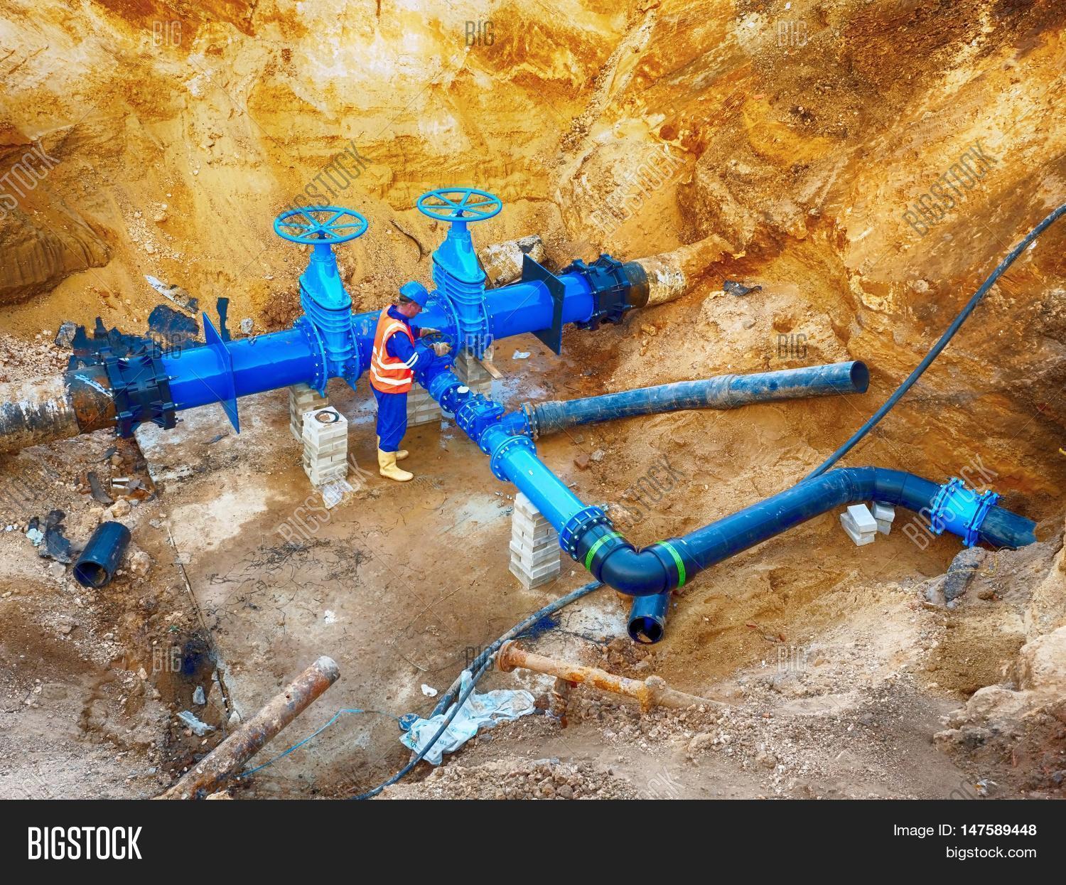 Worker Underground Image & Photo (Free Trial) | Bigstock