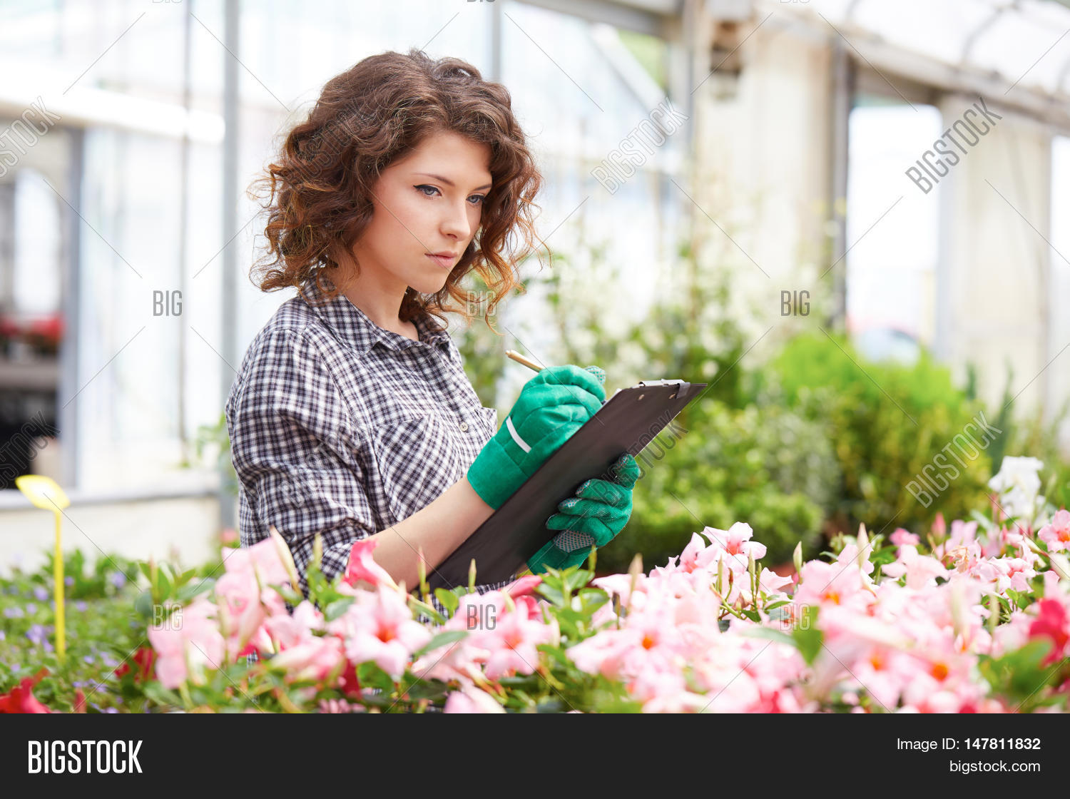 Happy Female Nursery Image & Photo (Free Trial) | Bigstock