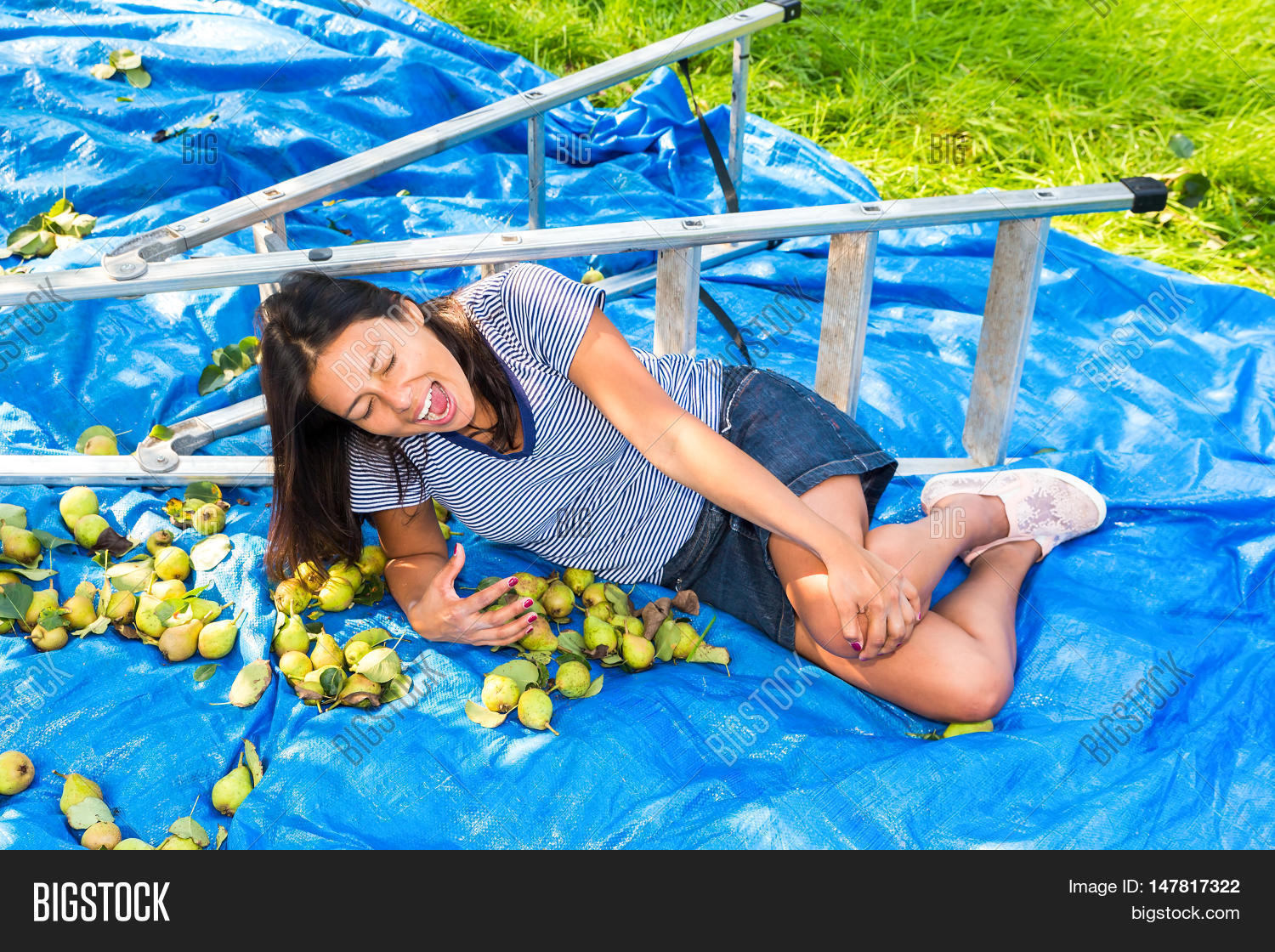 Young Fallen Woman Image & Photo (Free Trial) | Bigstock