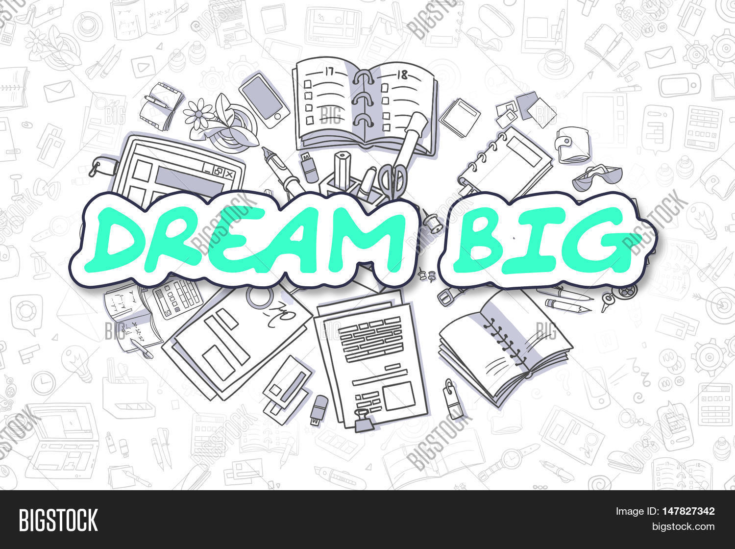 Dream Big - Sketch Image & Photo (Free Trial) | Bigstock