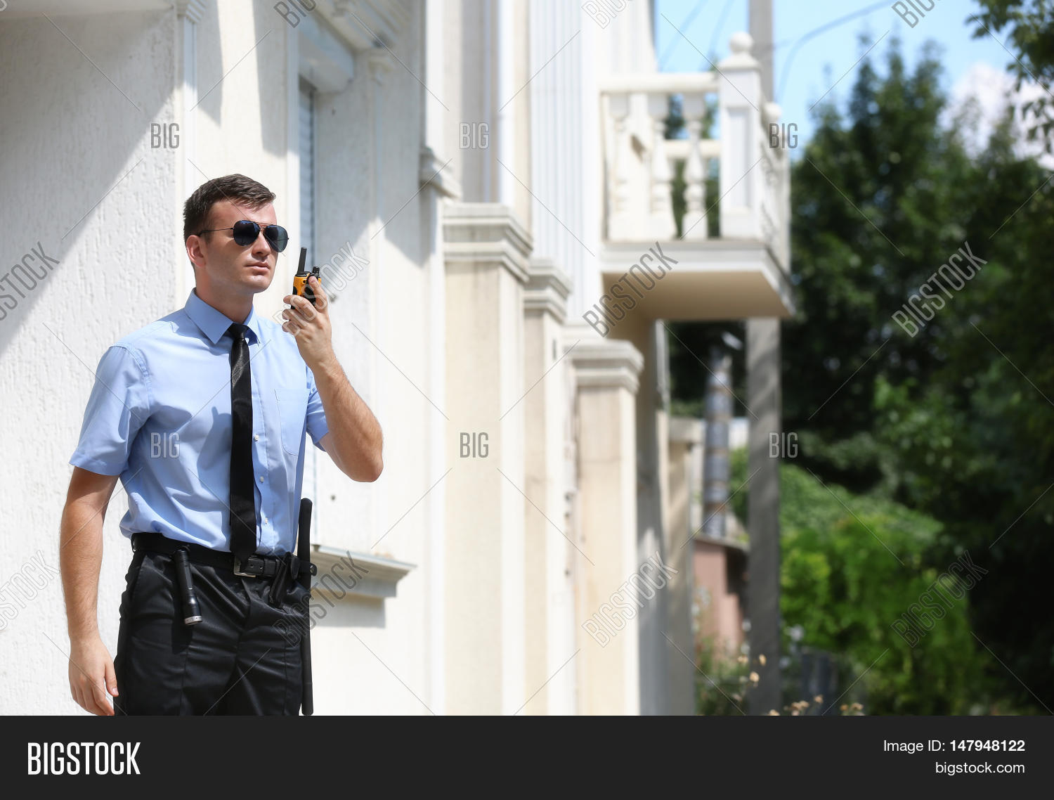 Male Security Guard Image & Photo (Free Trial) | Bigstock
