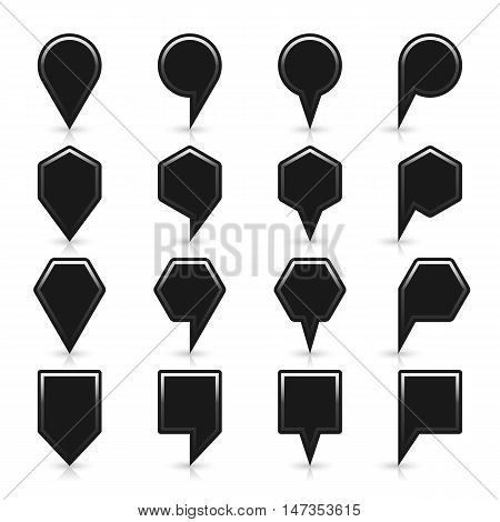 16 Map Pins Sign Vector & Photo (Free Trial) | Bigstock