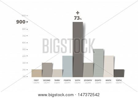 Chart, Graph Shadows Vector & Photo (Free Trial) | Bigstock