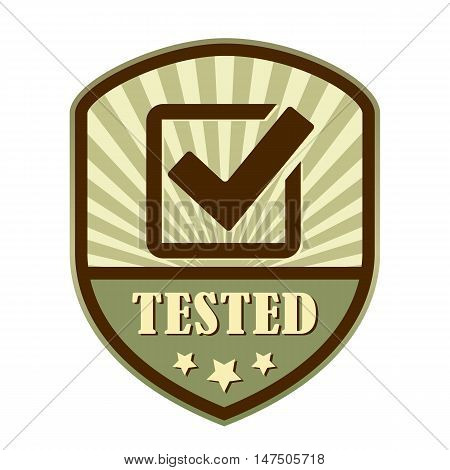Tested Approved Tick Vector & Photo (Free Trial) | Bigstock