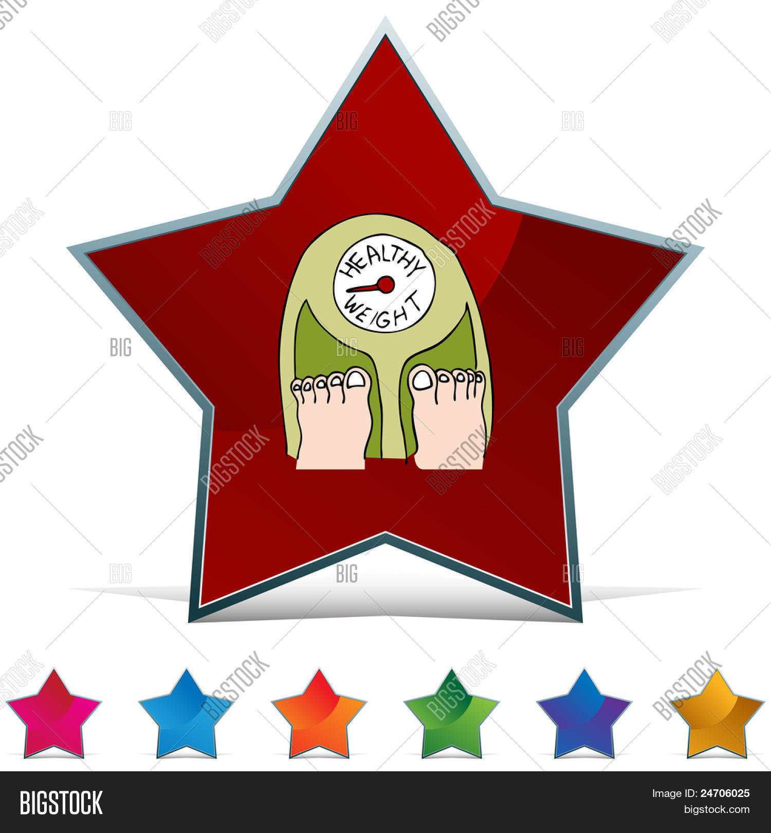 Image Healthy Weight Vector & Photo (Free Trial) | Bigstock