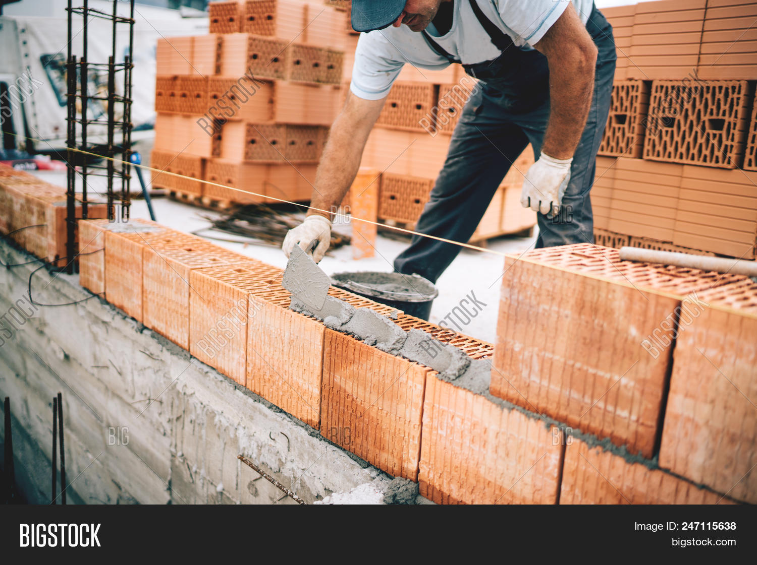 Bricklayer Industrial Image & Photo (Free Trial) | Bigstock