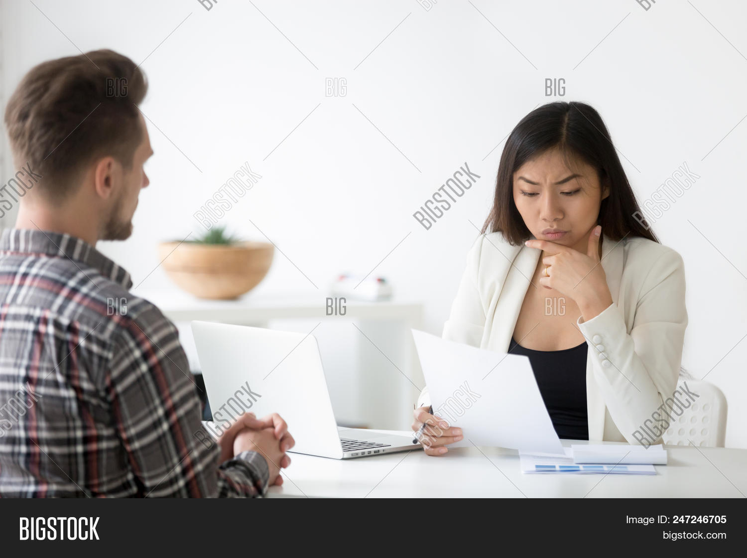 Serious Female Hr Image & Photo (Free Trial) | Bigstock