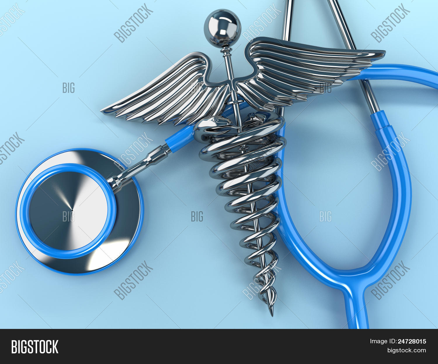 Stethoscope Caduceus Image & Photo (Free Trial) | Bigstock