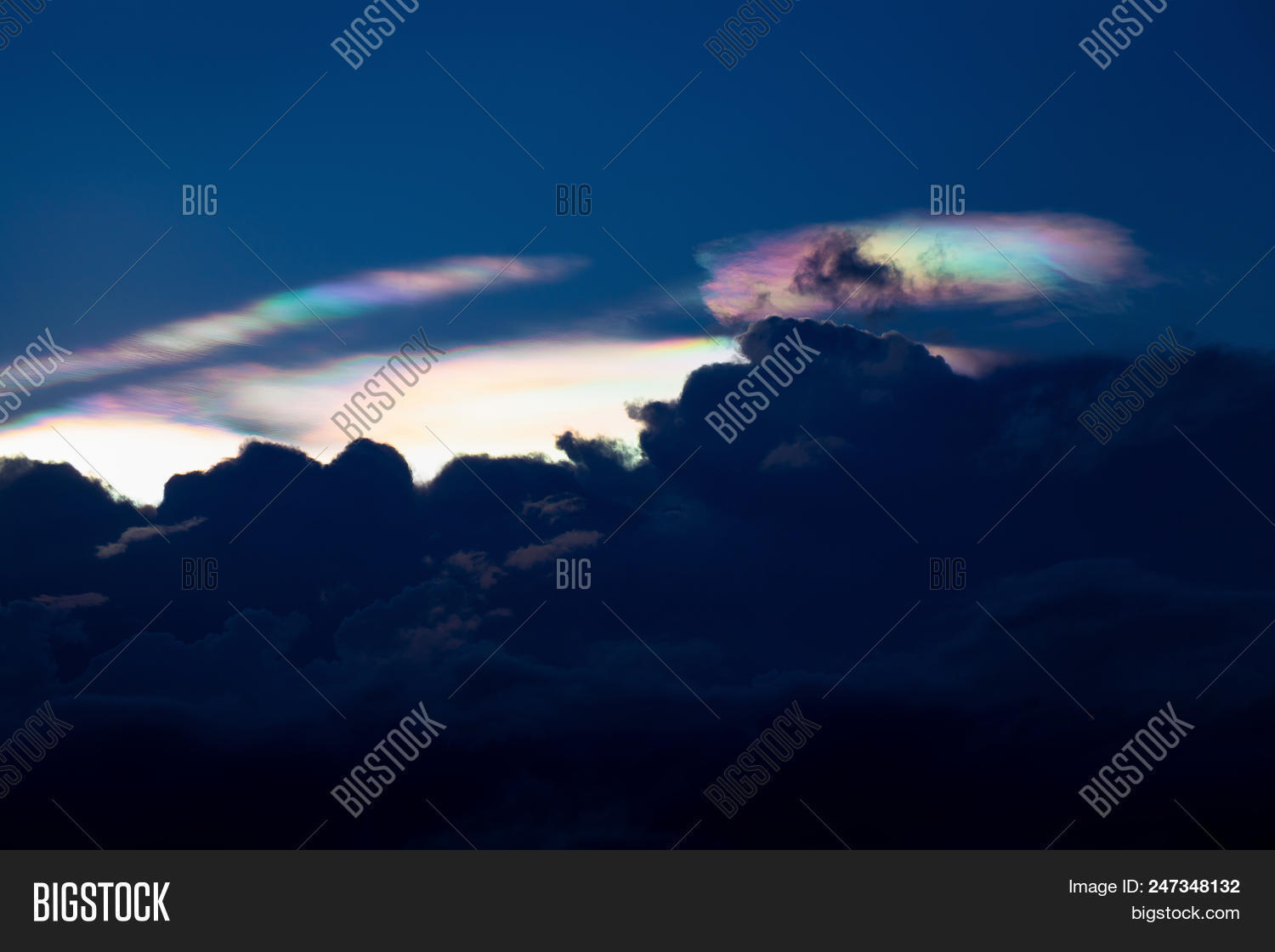 Cloud Iridescence, Image & Photo (Free Trial) | Bigstock