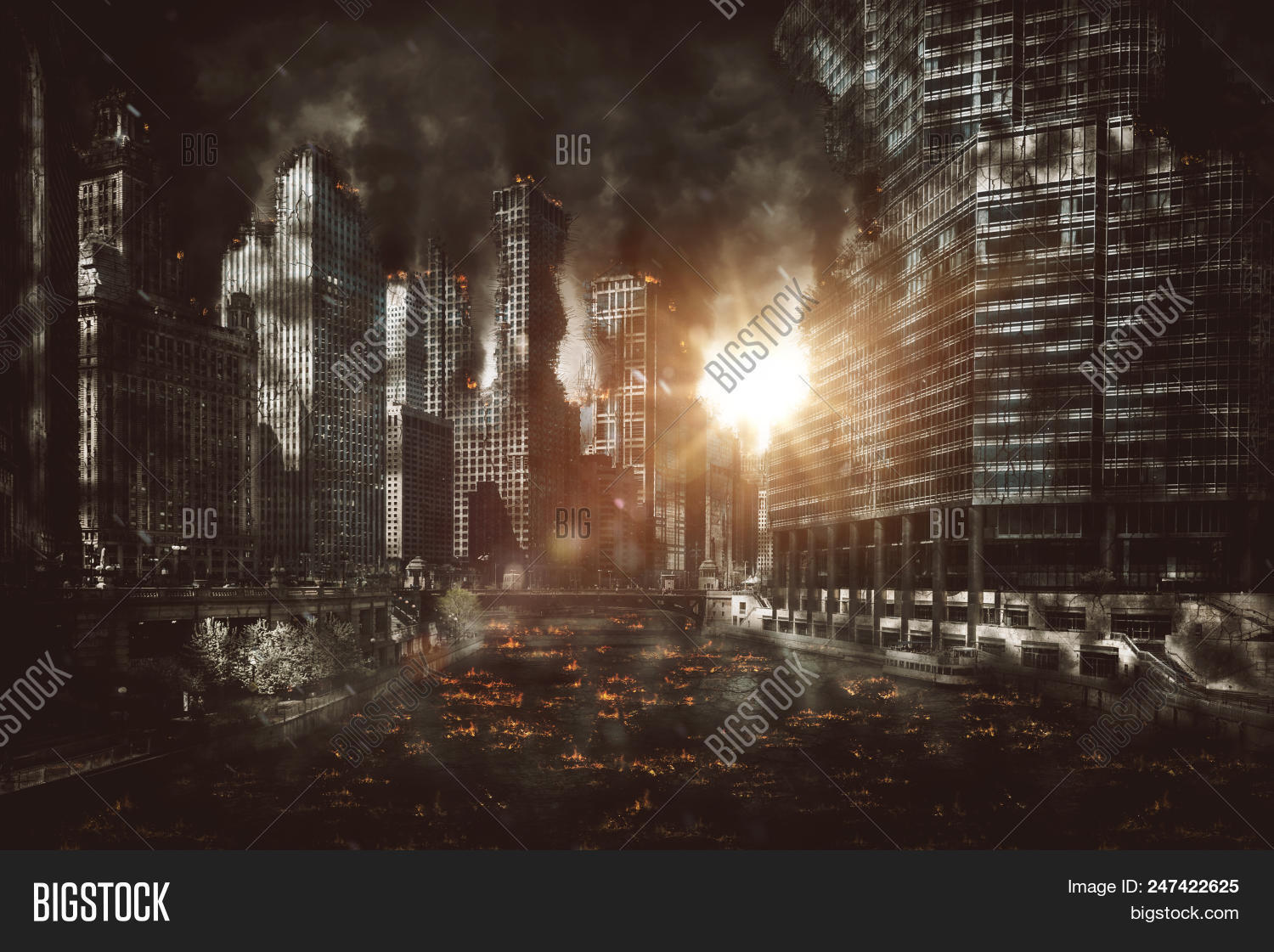 Fiery Explosion Image & Photo (Free Trial) | Bigstock