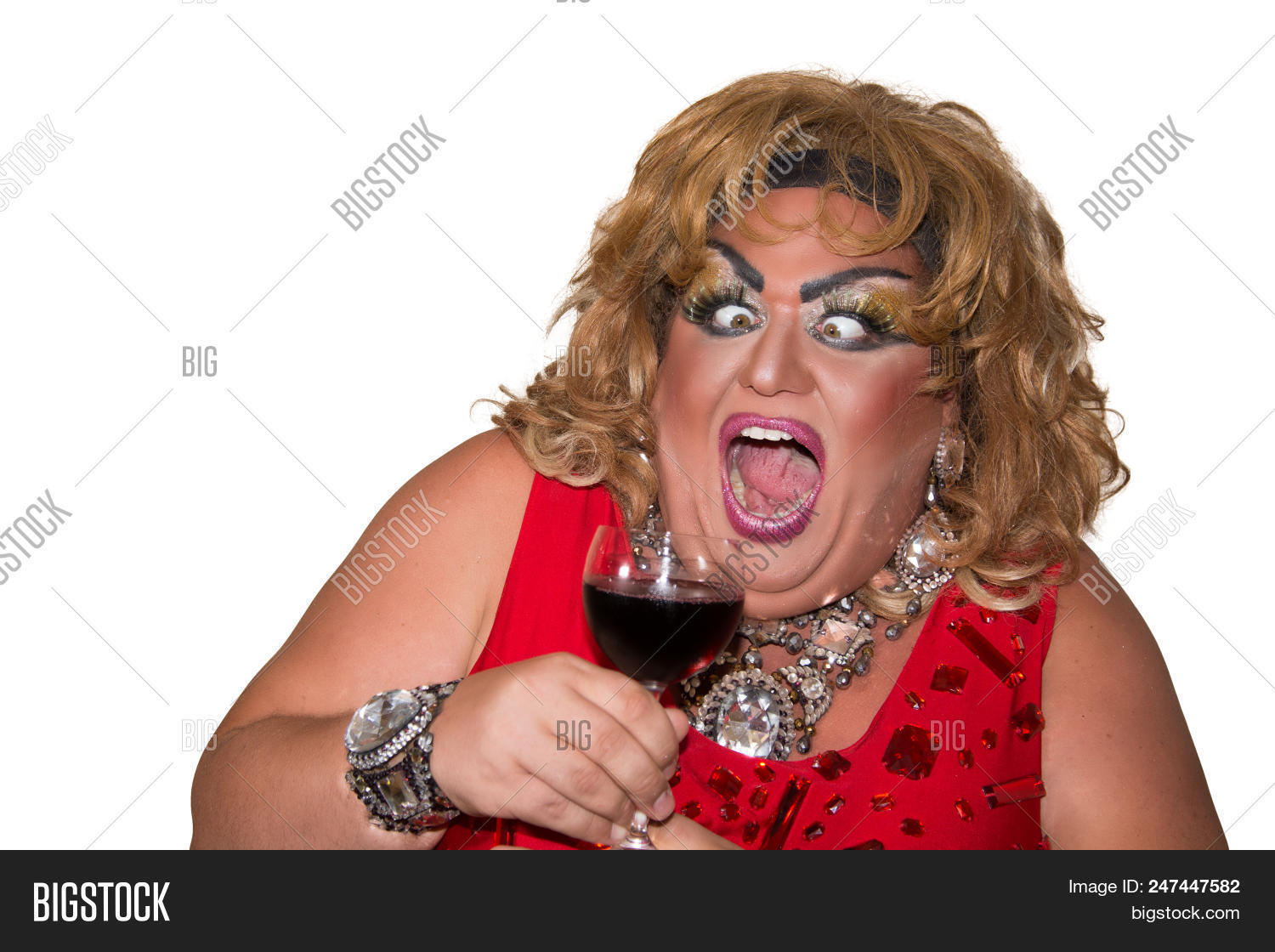 Funny Travesty Actor. Image & Photo (Free Trial) | Bigstock