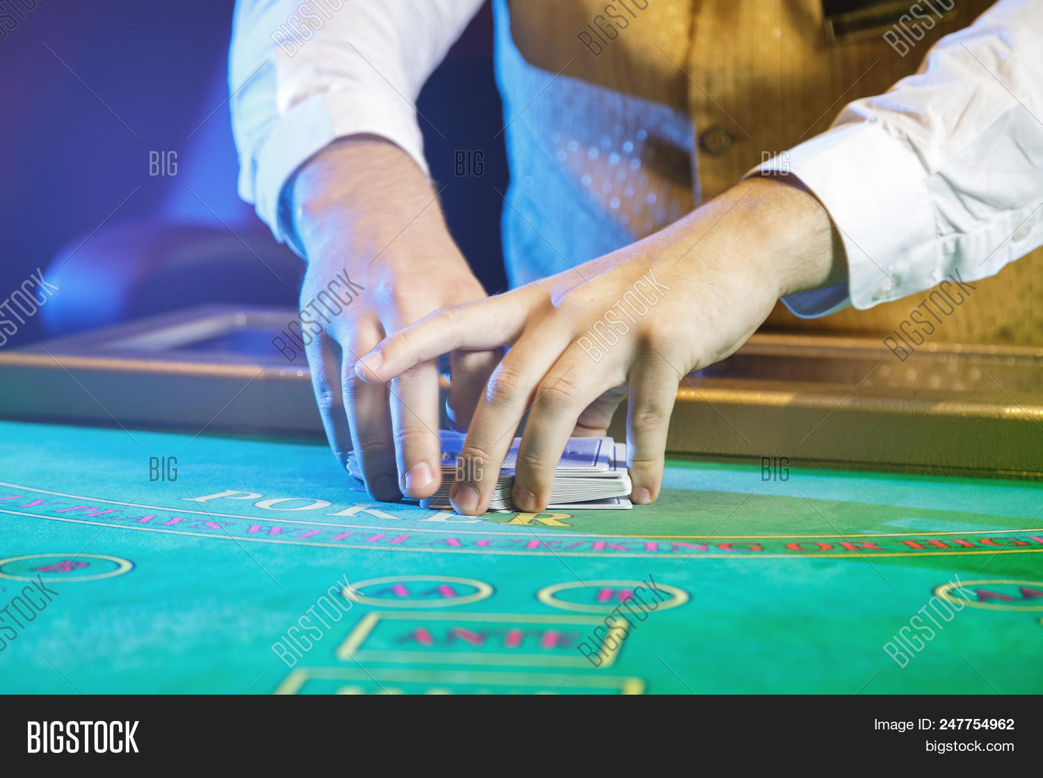Professional Croupier Image & Photo (Free Trial) | Bigstock