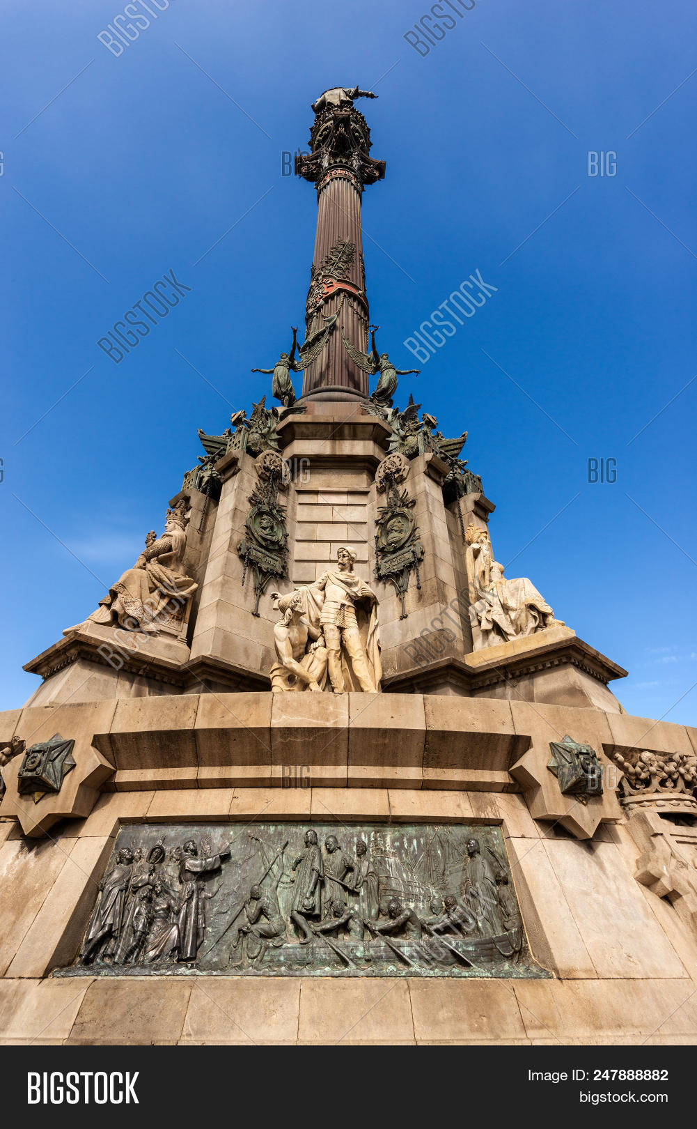 Column Barcelona, Image & Photo (Free Trial) | Bigstock