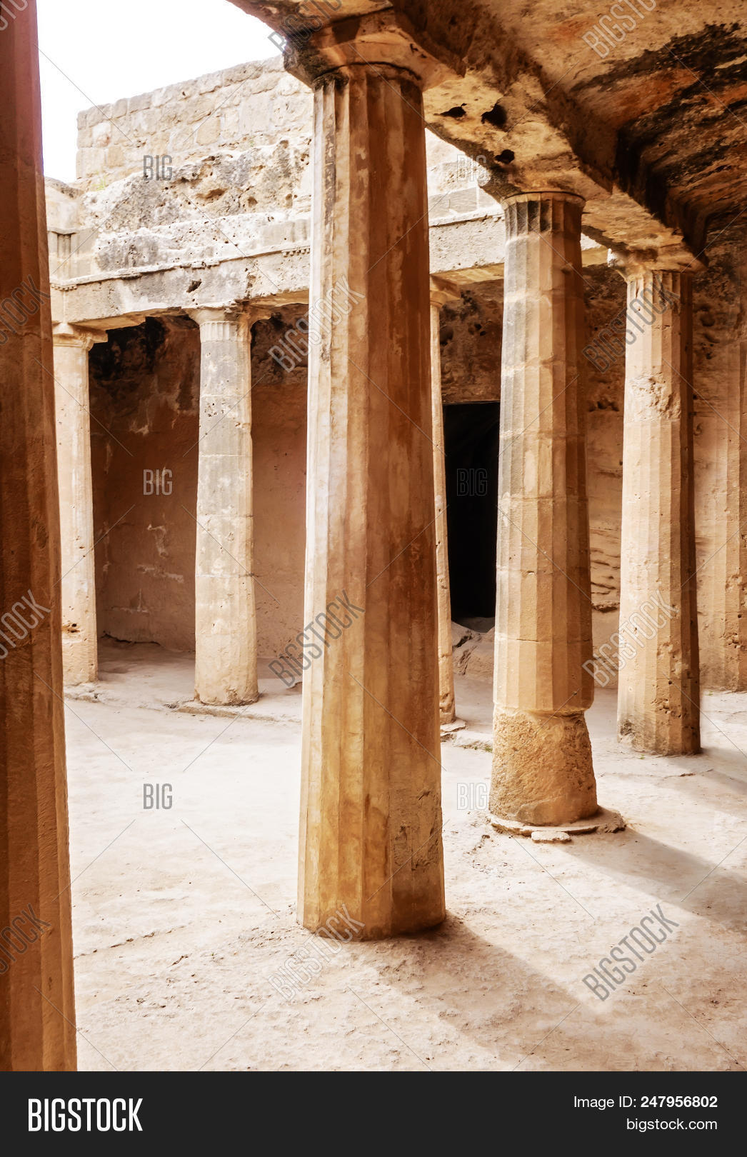 Tombs Kings. Columns Image & Photo (Free Trial) | Bigstock