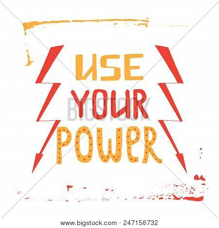 Use Your Power Vector & Photo (Free Trial) | Bigstock