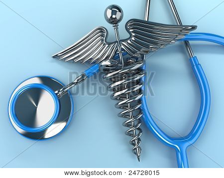 Stethoscope Caduceus Image & Photo (Free Trial) | Bigstock