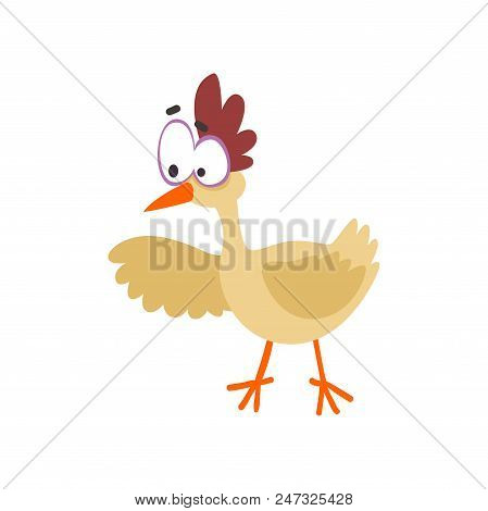 Funny Hen Pointing Vector & Photo (Free Trial) | Bigstock