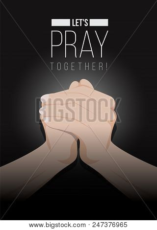 Let's Pray Together Vector & Photo (Free Trial) | Bigstock