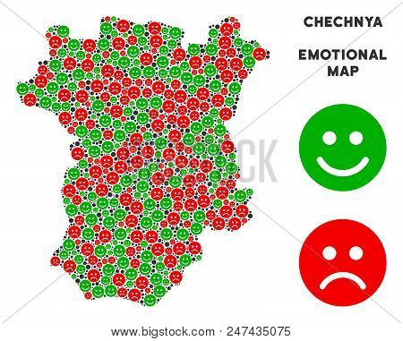 Emotion Chechnya Map Vector & Photo (Free Trial) | Bigstock