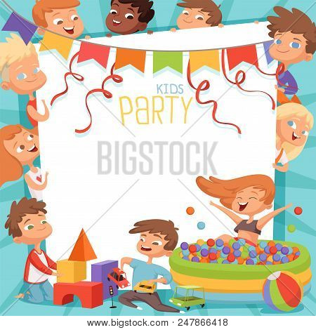 Design Template Kids Vector & Photo (Free Trial) | Bigstock