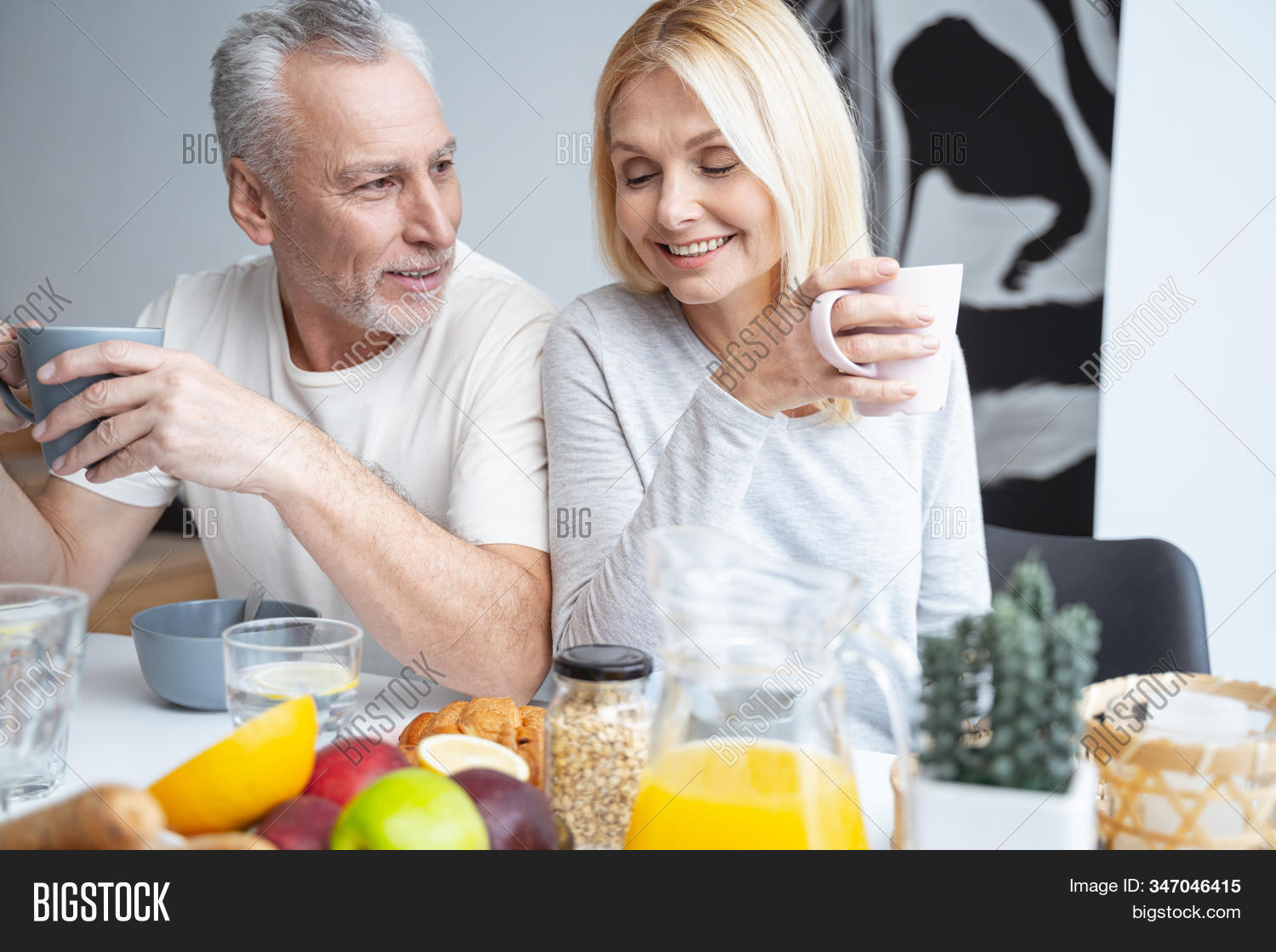 Morning Coffee Two Image & Photo (Free Trial) | Bigstock