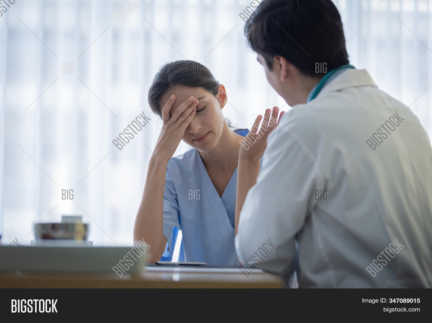 Doctor Takes Care Sick Image & Photo (Free Trial) | Bigstock