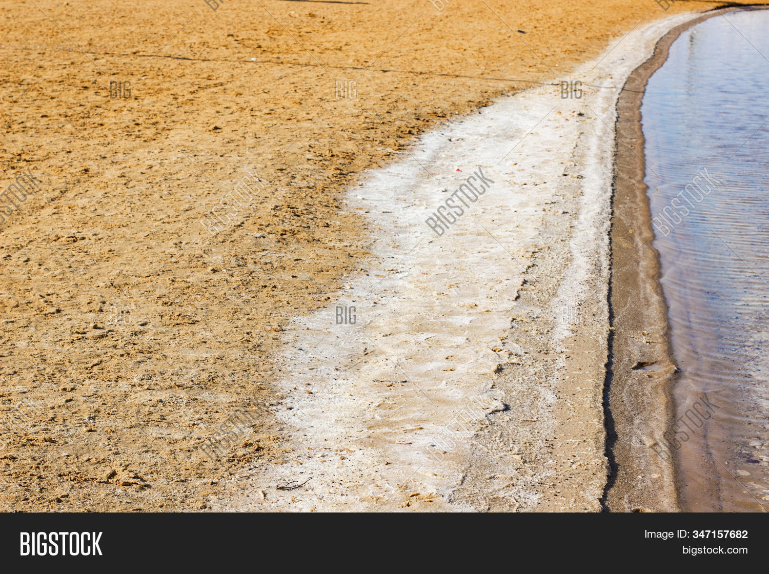 Dead Sea Salty Sand Image & Photo (Free Trial) | Bigstock