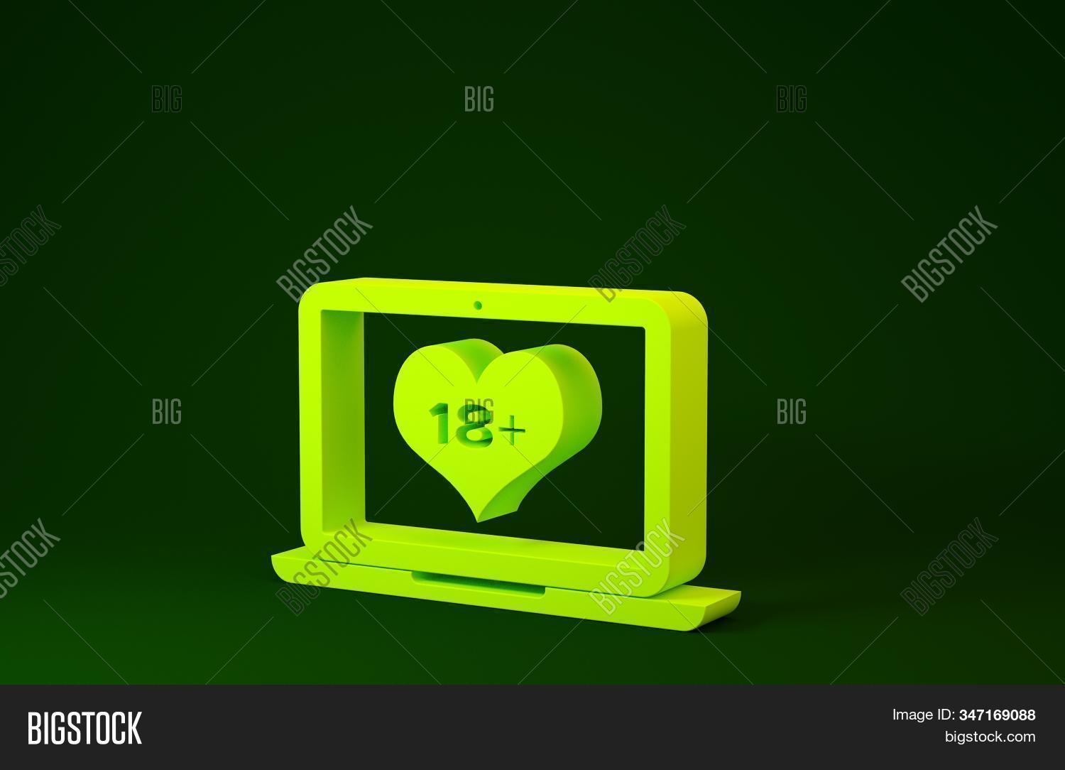 Yellow Laptop Computer Image & Photo (Free Trial) | Bigstock