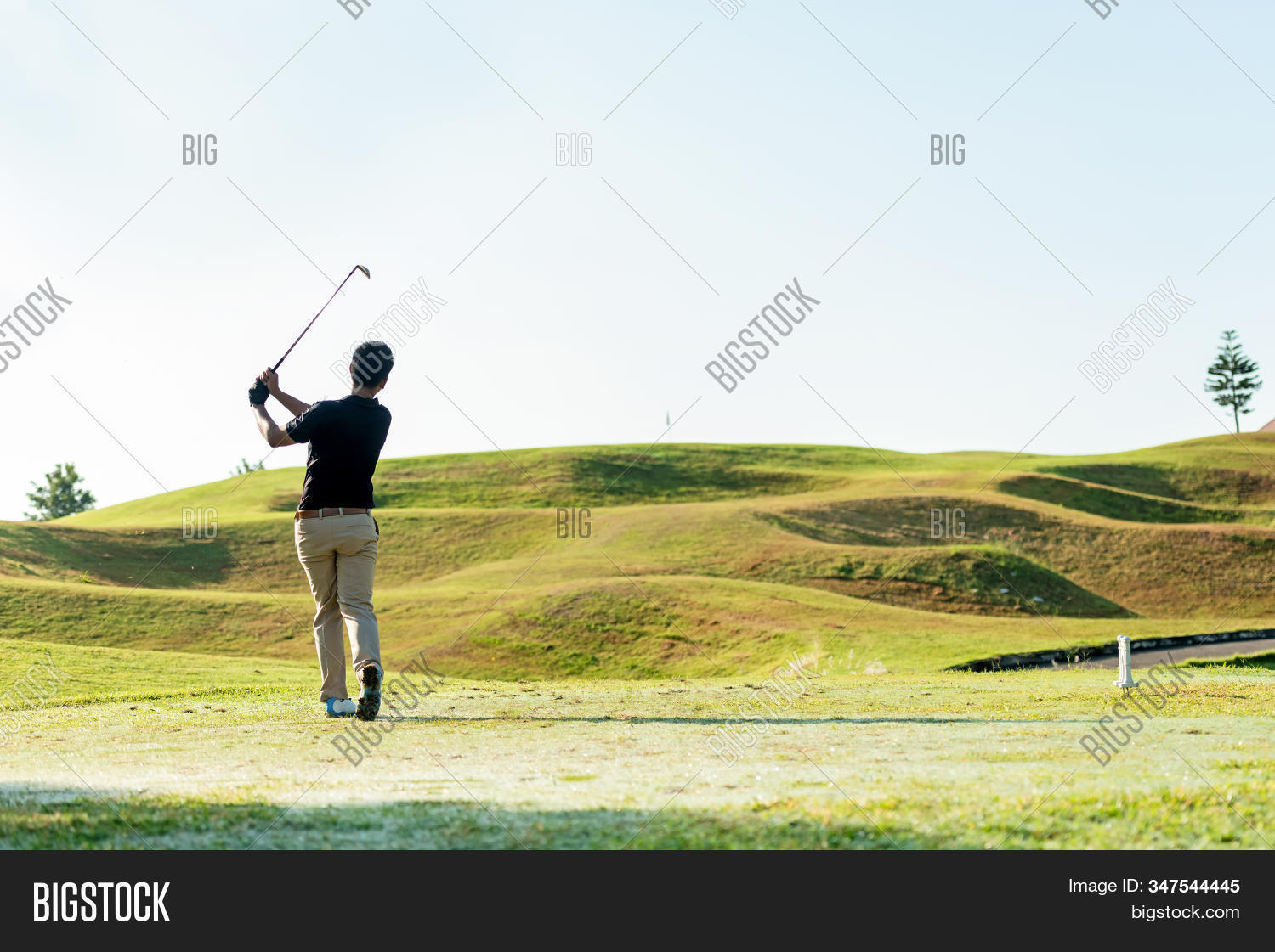 Golfer Sport Course Image & Photo (Free Trial) | Bigstock