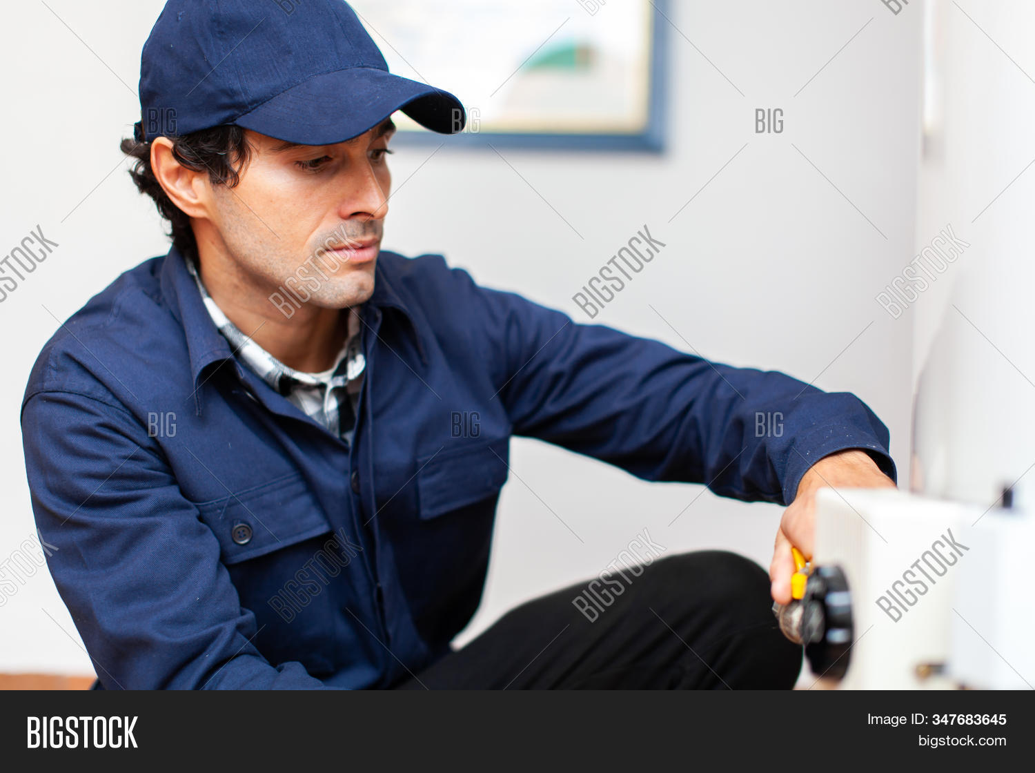 Smiling Technician Image & Photo (Free Trial) | Bigstock