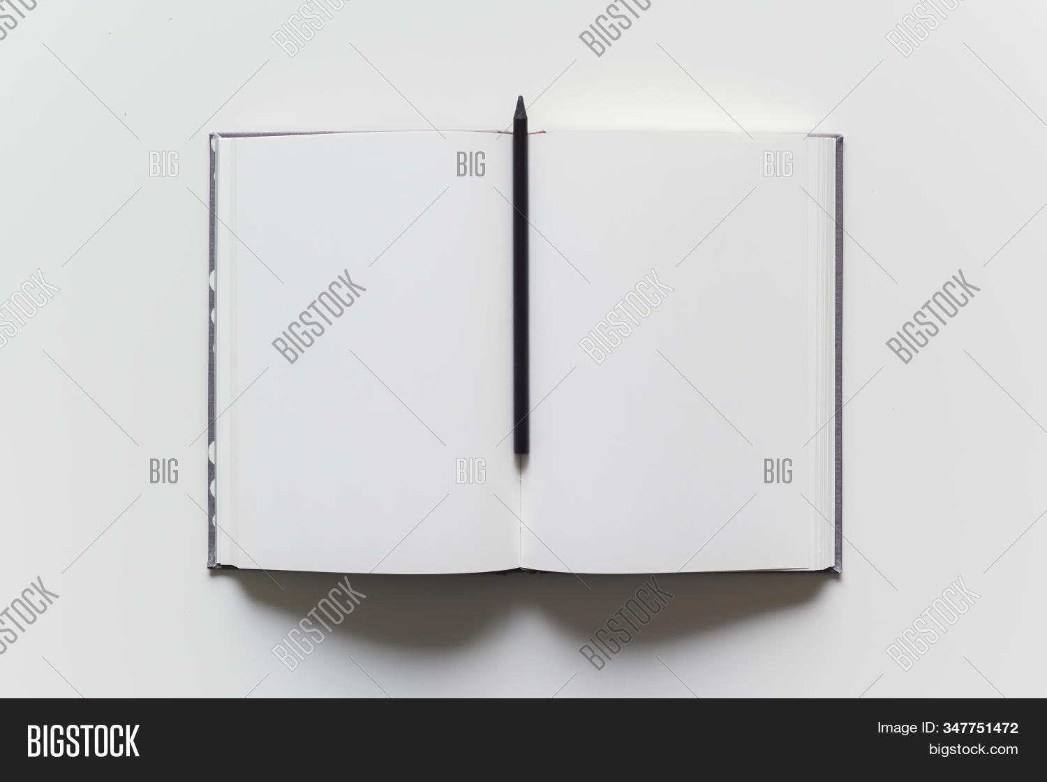 Empty Blank White Page Image & Photo (Free Trial) | Bigstock