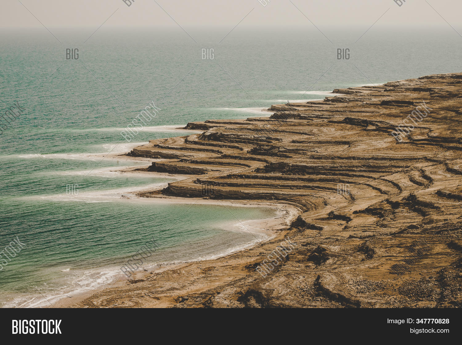 Dead Sea Top View Image & Photo (Free Trial) | Bigstock