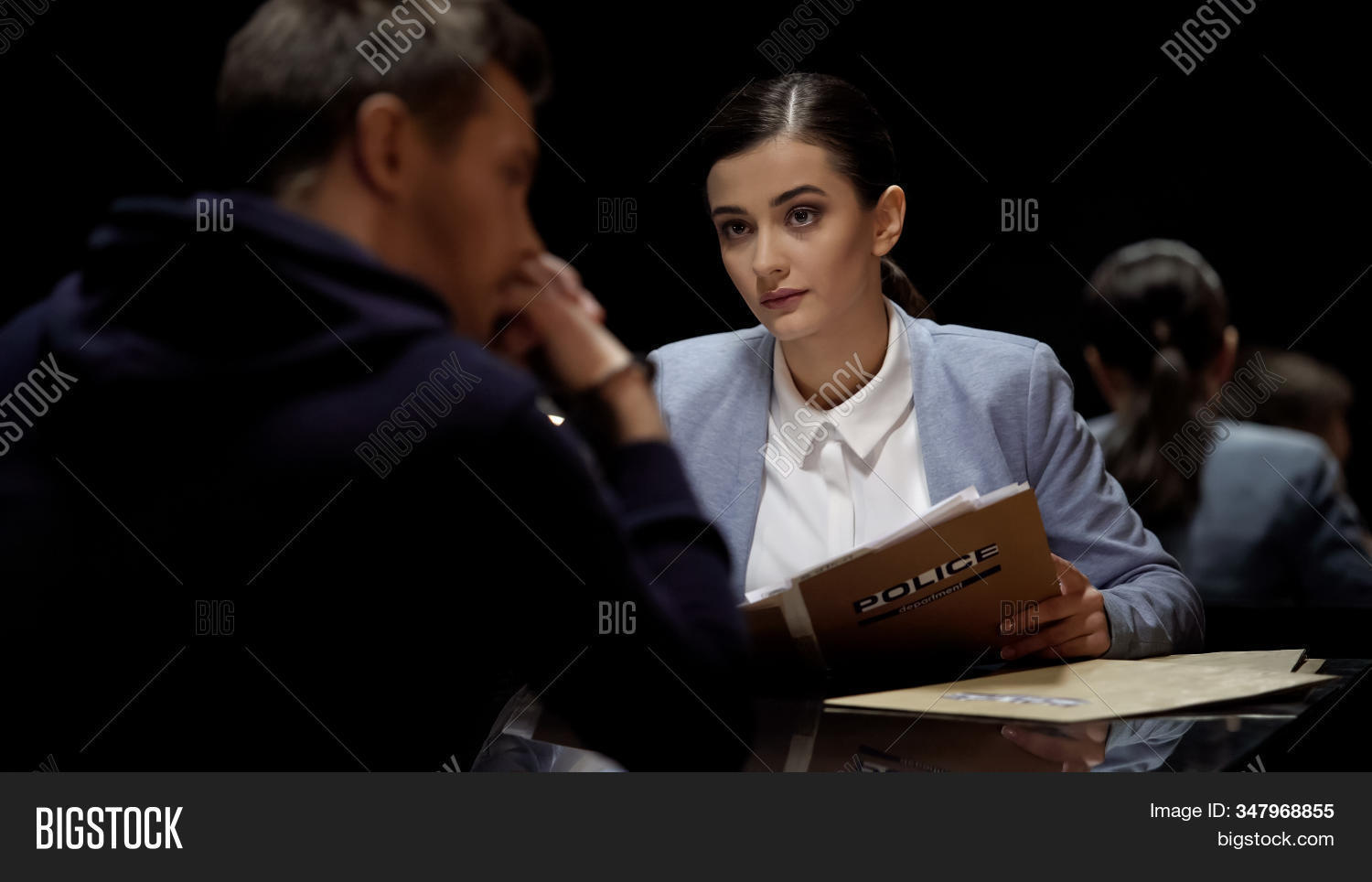 Beautiful Interrogator Image & Photo (Free Trial) | Bigstock