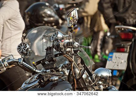 Motorcycle Steering Image & Photo (Free Trial) | Bigstock