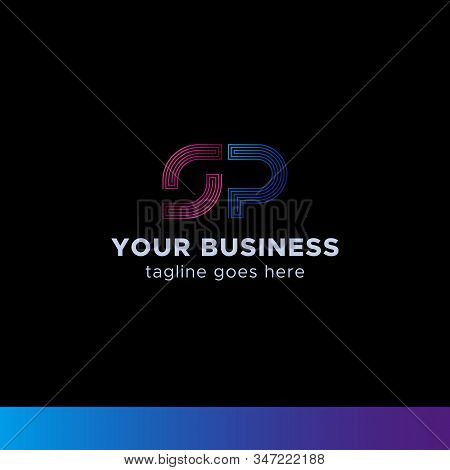 Sp Monogram Logo Vector & Photo (Free Trial) | Bigstock